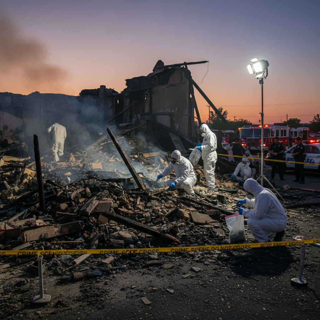 Arson CSI Investigation & Fire Forensics